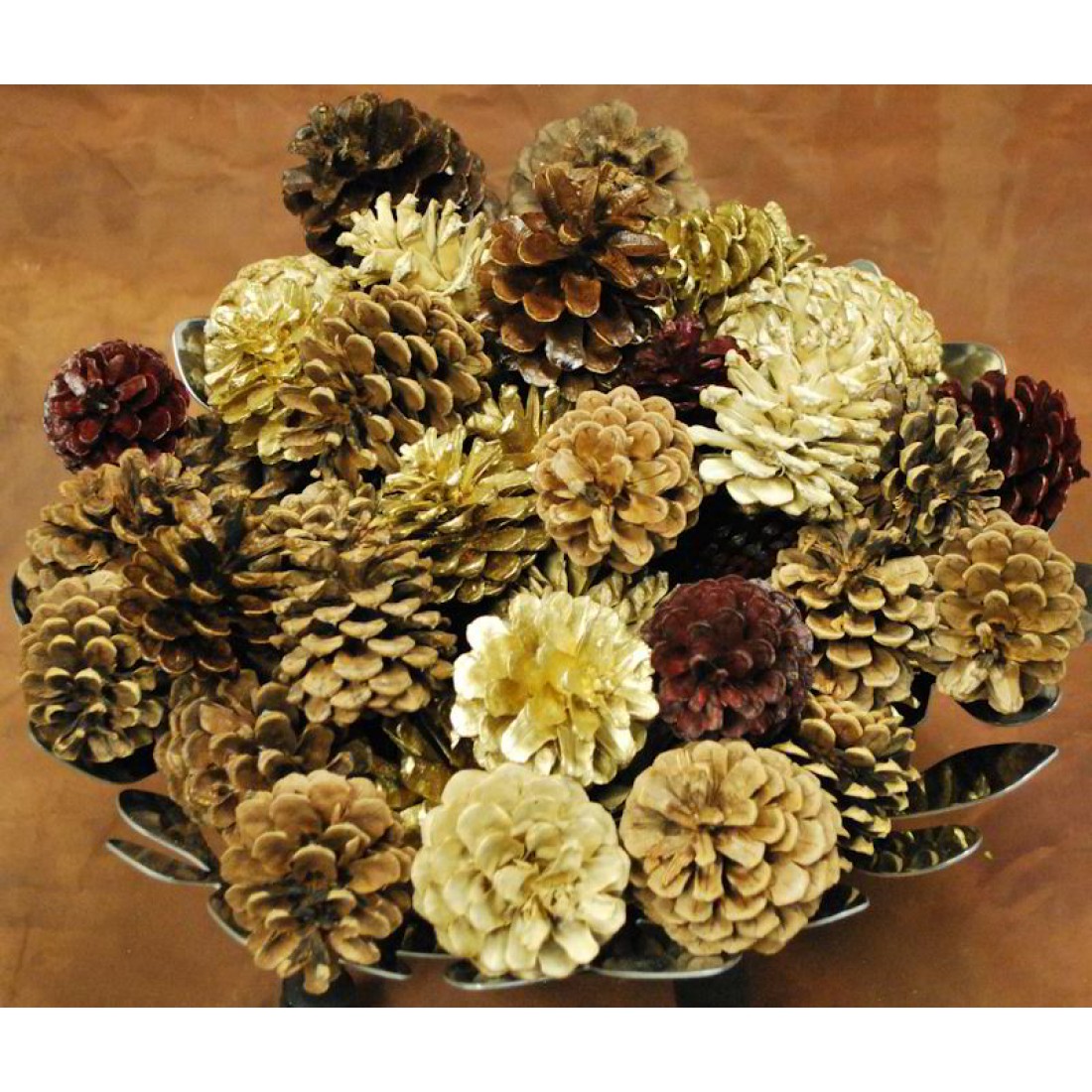 Finished Regal Assorted Pine cones - Great Holiday Pine cones