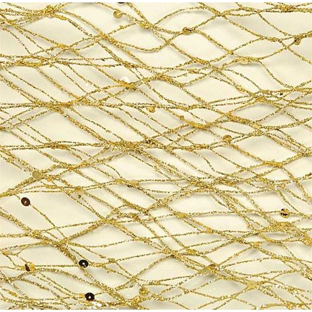 Gold Netting - Decorative Floral Netting