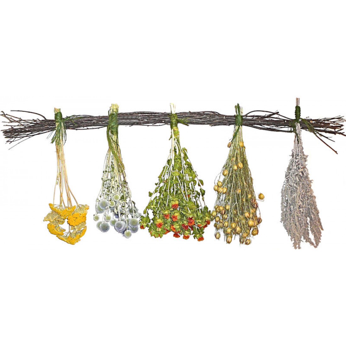 Garden Herb Decorative Wheat Swag