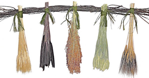 Decorative Grain Swag - Decorative Wheat Swag