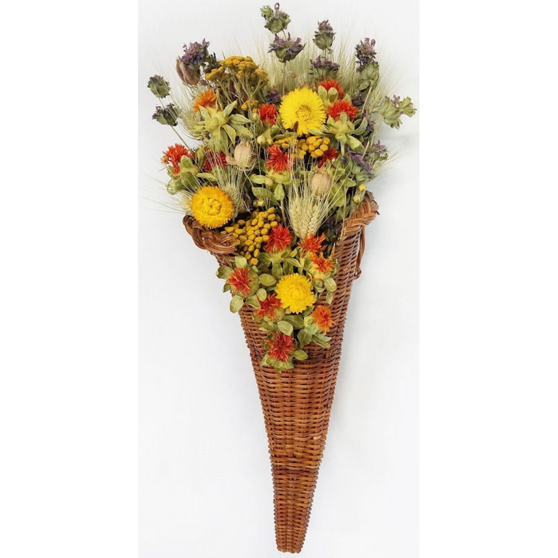 Dried Flower Cornucopia - Horn of Thanksgiving